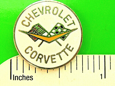 CHEVROLET CORVETTE - Hat pin, lapel pin, tie tac, hatpin (white) C31 ...