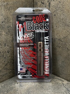 Patternmaster Code Black Goose Choke Tube for 12ga Benelli/Beretta ...