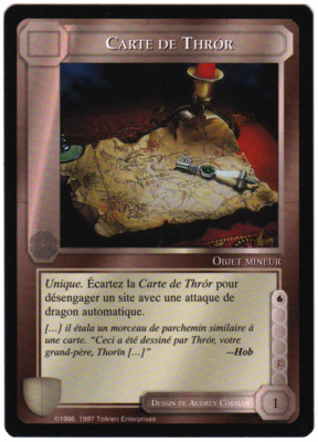 MECCG - Unco - Carte de Thror / Thror's Map - The Dragons - French | eBay
