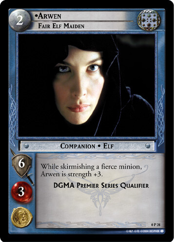 LOTR: Arwen, Fair Elf Maiden (P) [Lightly Played] Lord of the Rings TCG ...