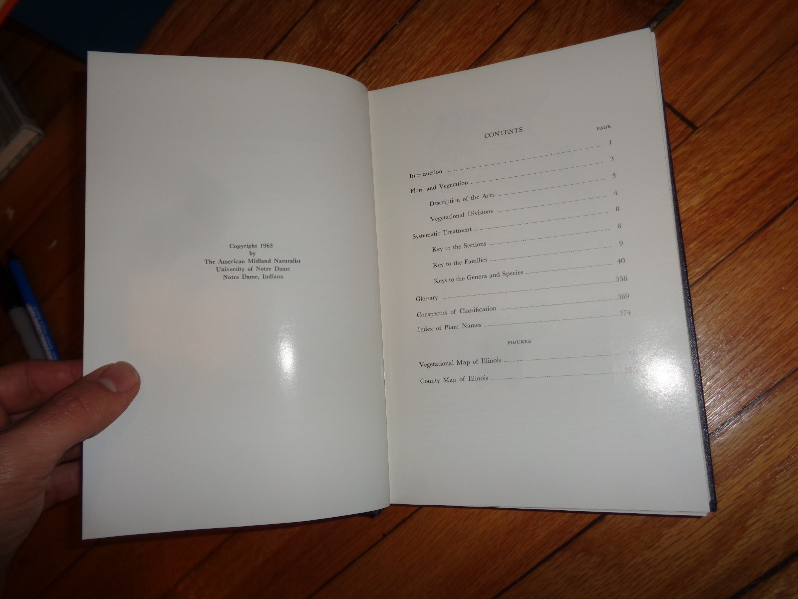 Flora of Illinois George Neville Jones 1963 Third Edition Botany | eBay