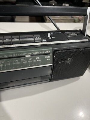 Sony CFS-W301 Radio/Cassette Boombox | eBay