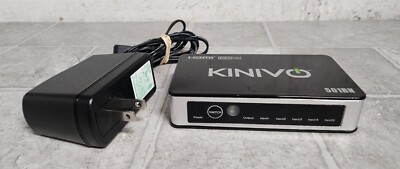 KINIVO 501BN HDMI Switch w/AC Adaptor NO REMOTE | eBay