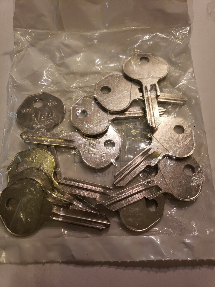 Ilco Master Padlock Type M20 1092-6000 Key Blanks 10ct | eBay