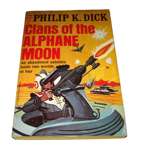 vtg Paperback Clans of The Alphane Moon Philip k Dick 1964 Ace Books | eBay