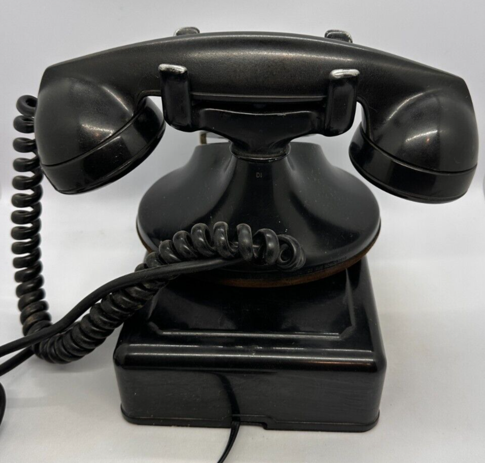 Model 202 Northern Electric Black Vintage Phone work on the land line ...