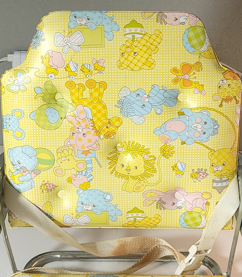 Vintage 80s Graco Tot Loc Lock Clip On Table Top High Chair Booster ...