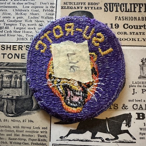 Army Vintage Purple Tiger Patch JROTC ROTC LOUISIANA STATE UNIVERSITY ...