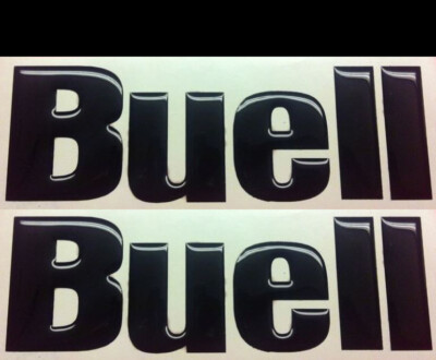 2 Adhesives Resin Sticker 3D Buell Tank All Colours | eBay Australia
