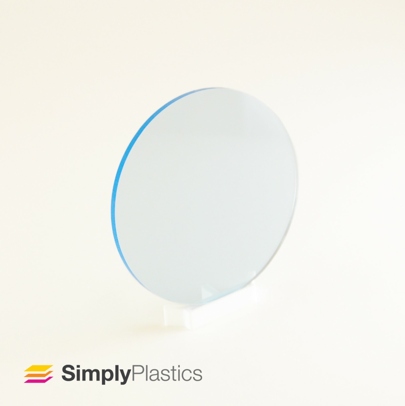 Perspex® Laser Cut Blue 7704 Tinted Acrylic Plastic Discs Circles ...