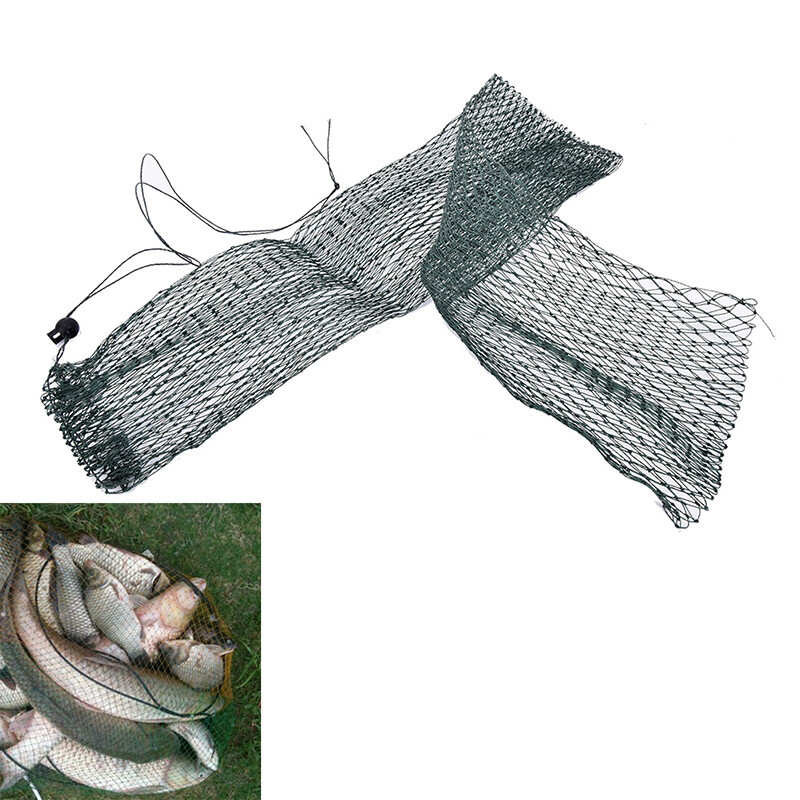 Fishing Net Trap Fish Mesh Network Foldingfish Bag Small Fishing Tackle ...