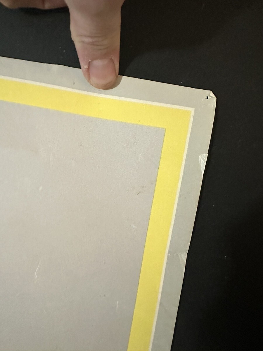 Michael Jackson Yellow Sweater Poster Michael Jackson 1983 Vintage