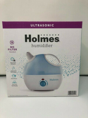 New! Holmes Ultrasonic humidifier No Filter 18 Hours Adjustable Mist ...