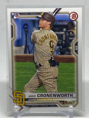 2021 Bowman #45 Jake Cronenworth Rookie Card RC San Diego Padres | eBay