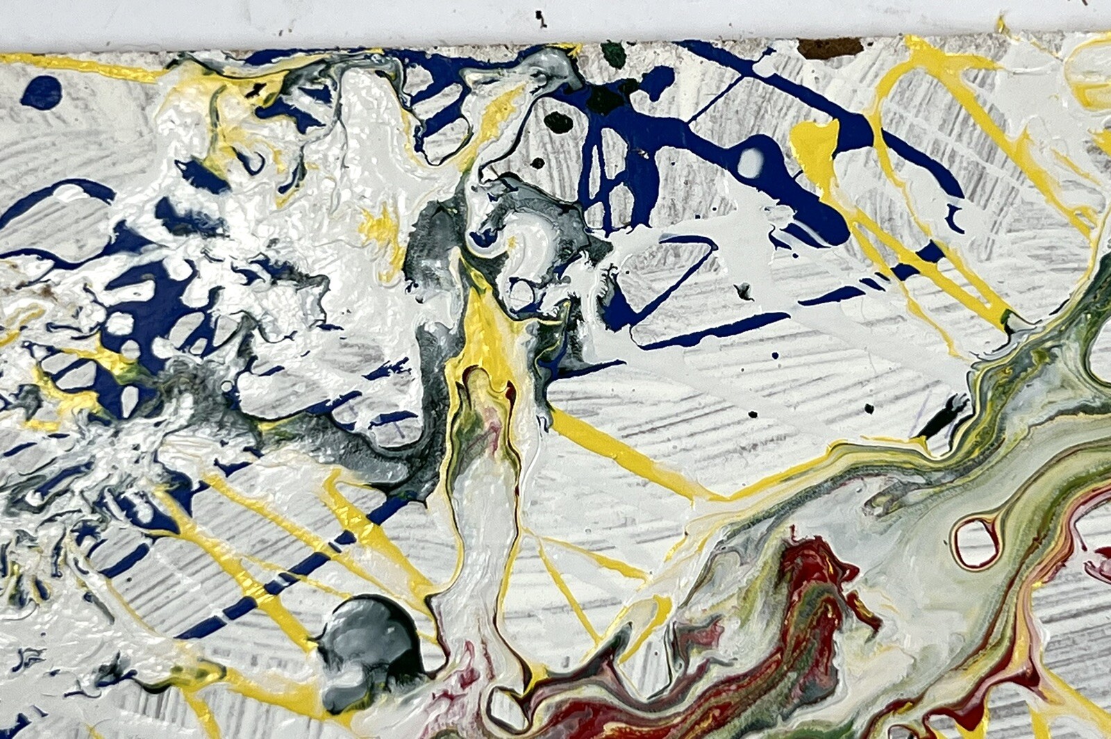 Vtg Abstract Oil Painting Original Artwork Fine Art 12x14” Rising ...