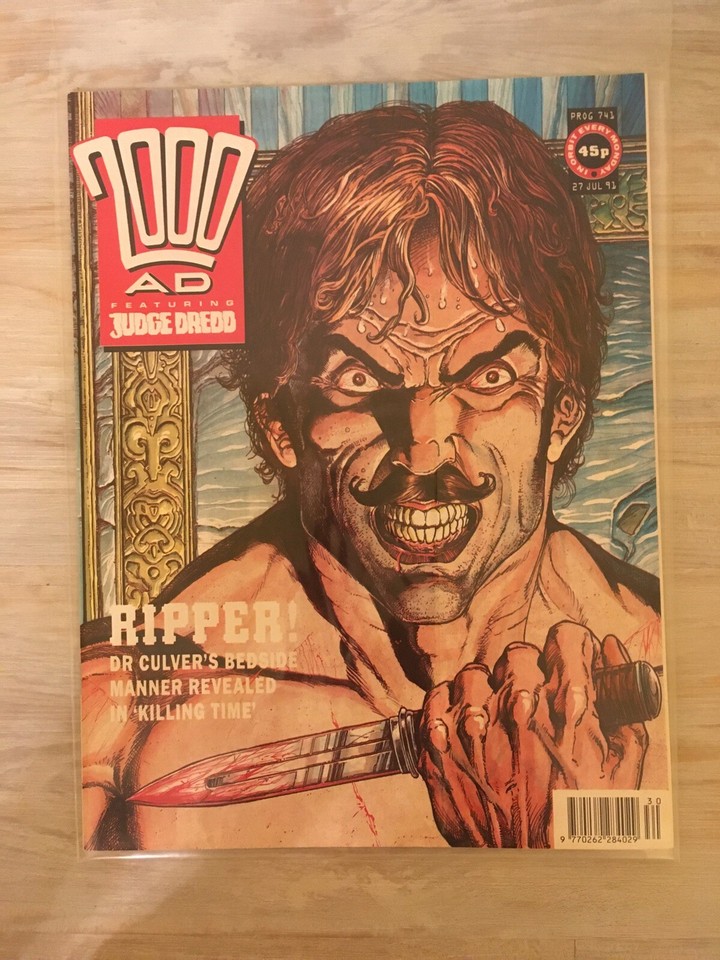 2000 AD comic issues 740 741 742 743 744 745 746 747 748 749 Dredd ...