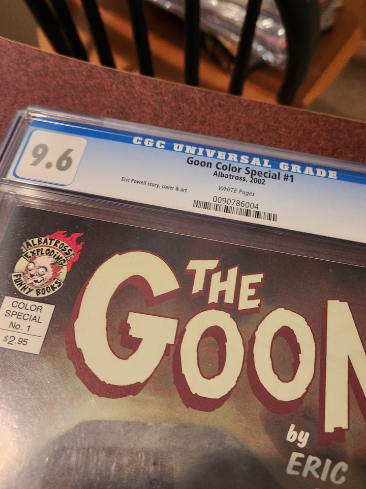 Goon Color Special #1 CGC 9.6 2002 Albatross White Pages | eBay