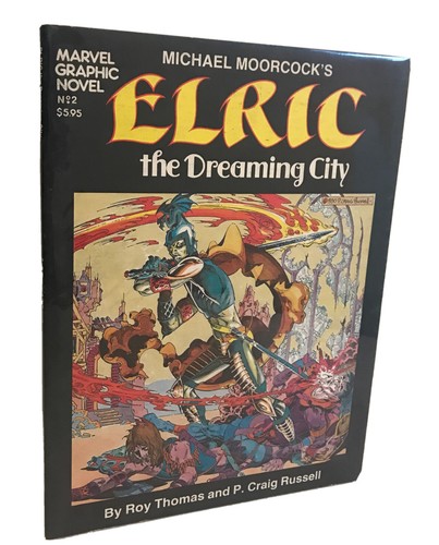 ELRIC Dreaming City Marvel Graphic Novel #2 1982 P. Craig Russell Art ...