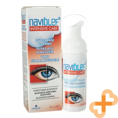 NAVIBLEF INTENSIVE CARE Foam for Blepharitis Damaged Eyelids 50 ml | eBay