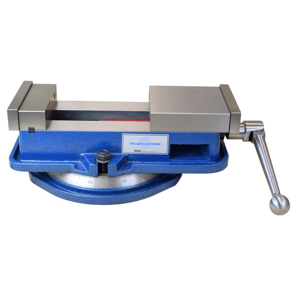 5" INCH HIGH PRECISION MILLING VISE W/SWIVEL BASE KNEE MILL OR BENCH ...