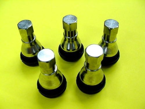 Chrome Rubber Valve Stems Caps Small Hole 11.5mm/.453" Olds Cad NOS ...