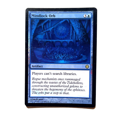 Mindlock Orb FOIL NM Shards of Alara Rare MTG See Photos Magic the ...