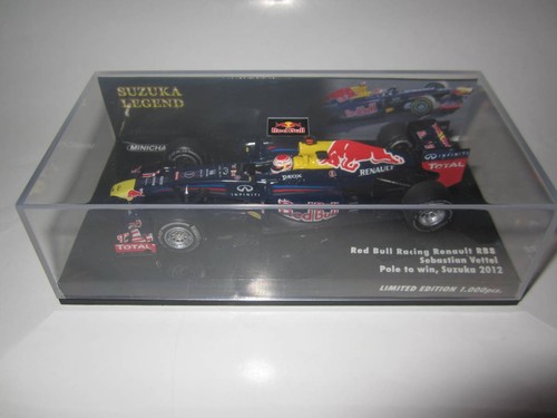 Pma Mini Champs Suzuka Legend Box 1/43 Red Bull Rb8 2012 Japan Gp ...