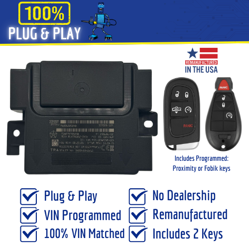 2024 RAM 1500 RF Hub Module Part# 56029946AB w/ programmed keys | eBay