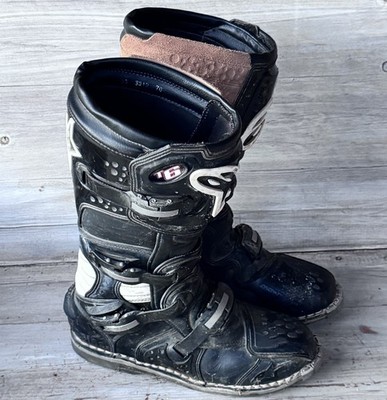 Alpinestars Tech 6 Motocross Boots Men's US Size 12 Black/White All ...