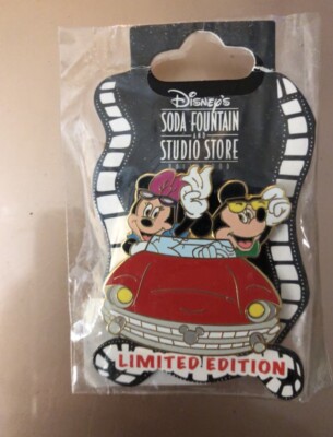 Disney DSF DSSH Mickey & Minnie In Car Pin 2009 LE 300 | eBay