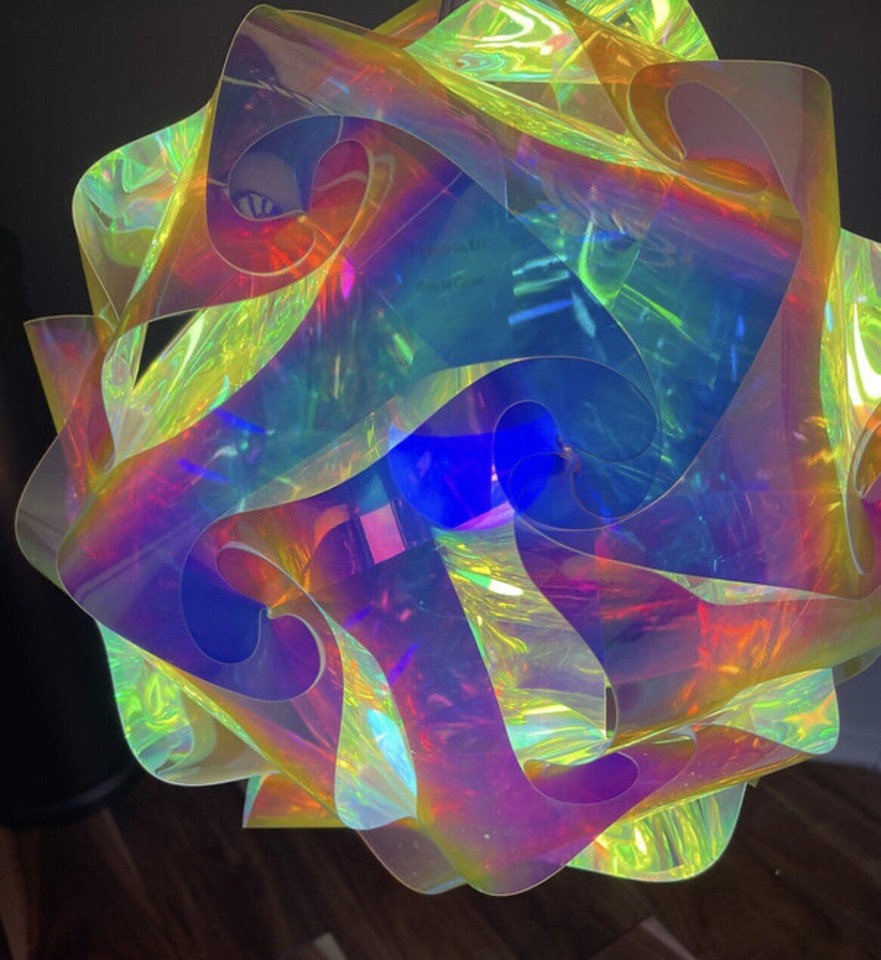 Iridescent Puzzle Light *Includes Cord* 30pc kit. Infinity IQ Lamp 3D ...