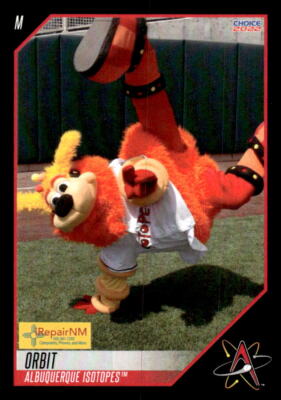Orbit 2022 Choice Albuquerque Isotopes #39 Albuquerque Isotopes | eBay