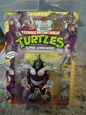 Playmates Toys TMNT Teenage Mutant Ninja Turtles Super Shredder Action ...