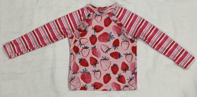 Adorable Andy & Evan Baby Girl Strawberry Rash Guard Size 9-12 Months ...