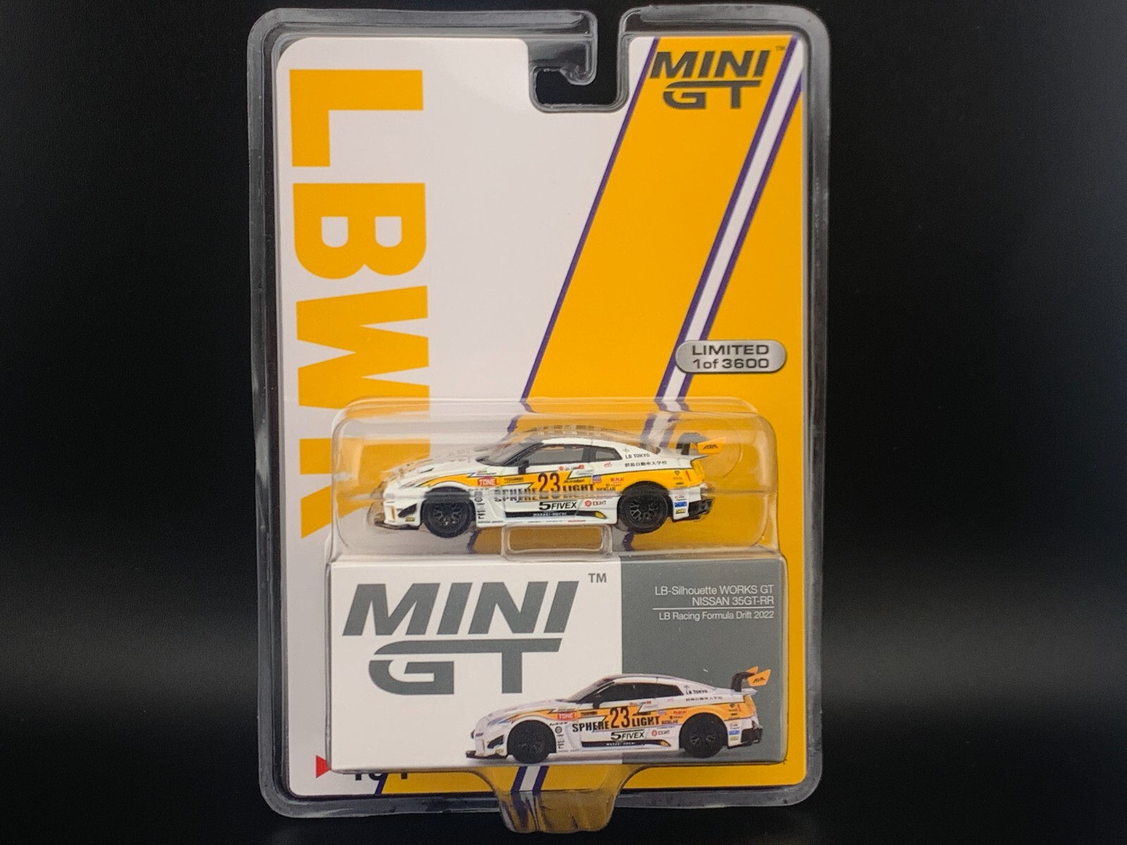 Mini GT Nissan LB-Silhouette Works GT 35GT-RR Ver.2 LB Racing MGT00491 ...