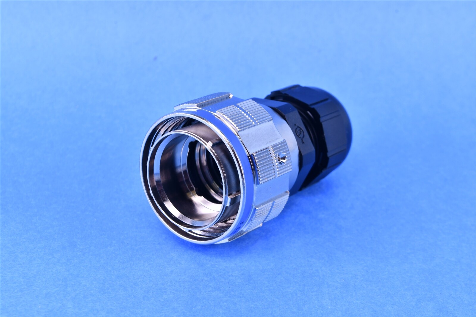 Amphenol Circular Ethernet Connectors RJF TV Plug Nickel Plastic Gland ...