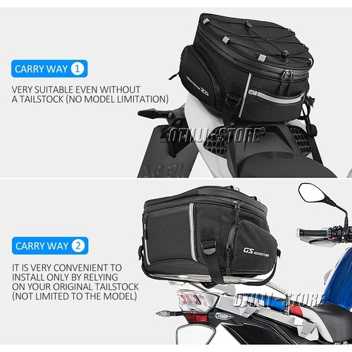 Multifunctional Waterproof Seat Storage Bag Luggage Bag For BMW C400X ...