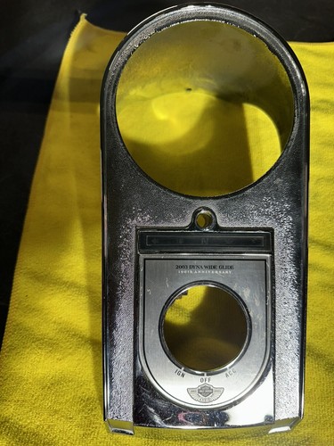 03 Harley 100th Anniversary Dyna Wide Glide FXDWG Fuel Gas Tank Console ...