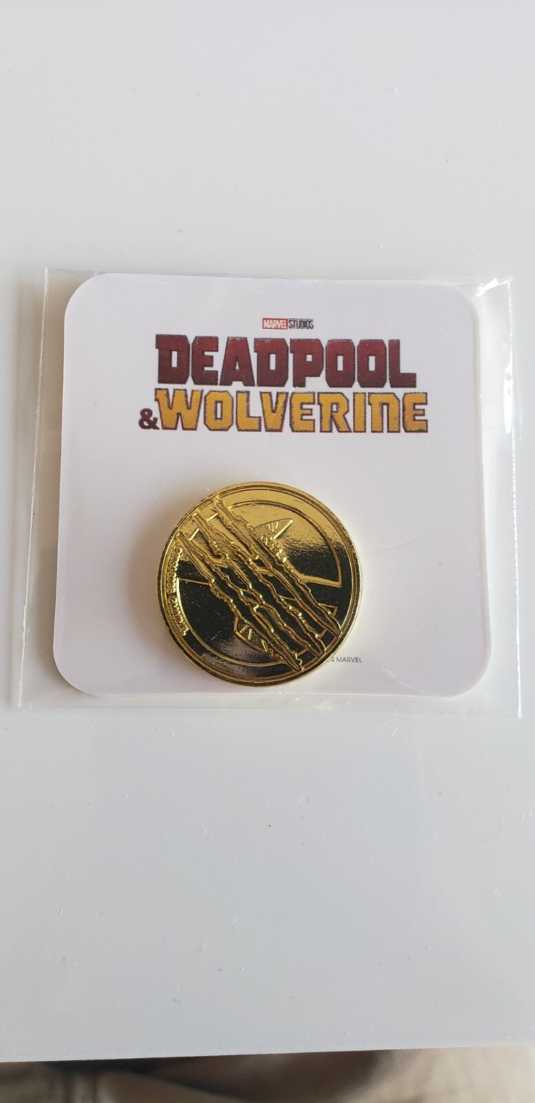 Official Deadpool & Wolverine EXCLUSIVE Claw Machine Collectible Token ...
