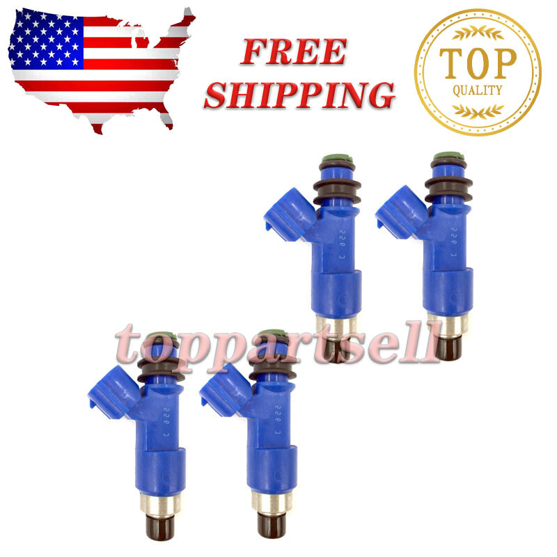 16611-AA720 Set Of 4 Fuel Injectors Fits Subaru Impreza WRX Forester ...
