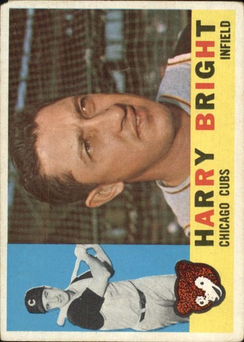 1960 Topps Baseball Card #277 Harry Bright - GOOD | eBay