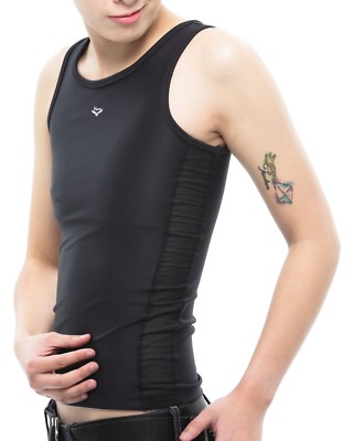 Heroine Classic Pullover Chest Binder Breast Binding Tank LGBT PRIDE ...