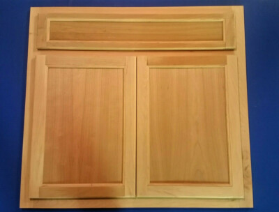 Unfinished Cherry (or oak,maple,poplar) Face Frame with Doors *Custom ...