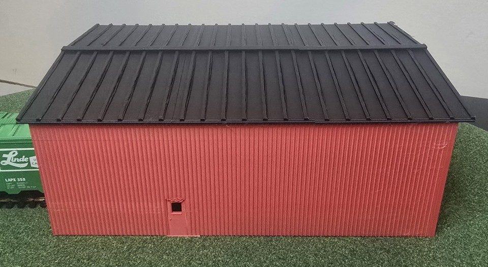 Ho Scale Warehouse Industry Diesel Garage 4 Open Doors Free Shipping 1/ ...