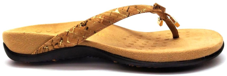 Vionic Women's Rest Bella II Sandals Flip Flops Slide Toe-Post Comfort ...