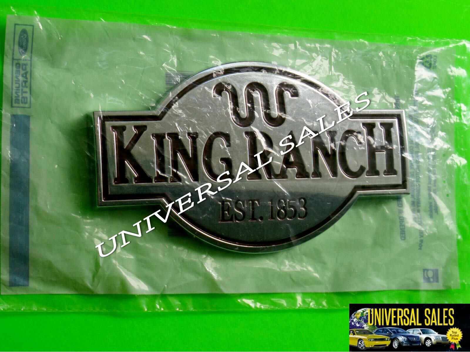 KING RANCH TRUCK F150 F250 F350 F450 EMBLEM BADGE REAR DOOR NEW 5L1Z ...