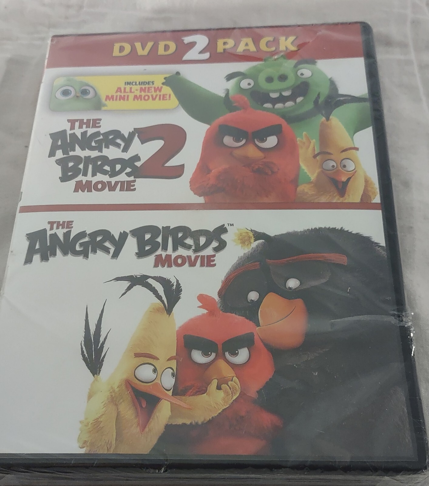 The Angry Birds Movie / The Angry Birds Movie 2 (DVD) 43396564411| eBay