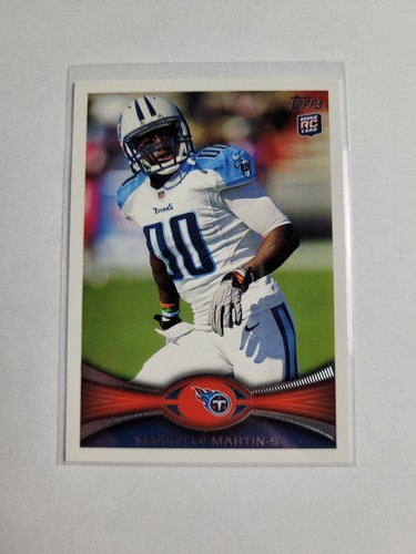 2012 Topps Football Rookie #366 Markelle Martin | eBay