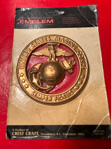 USMC Marine Corps Eagle Globe Anchor Emblem EGA 4" Plaque indoor ...