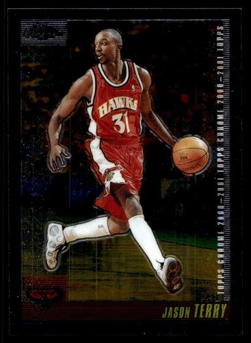 2000-01 Topps Chrome Jason Terry G38 Atlanta Hawks #19 | eBay